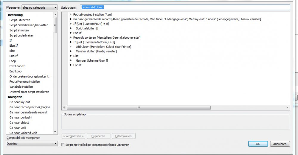 Labels afdrukken van bepaalde records - FileMaker 12 - Clarify ...